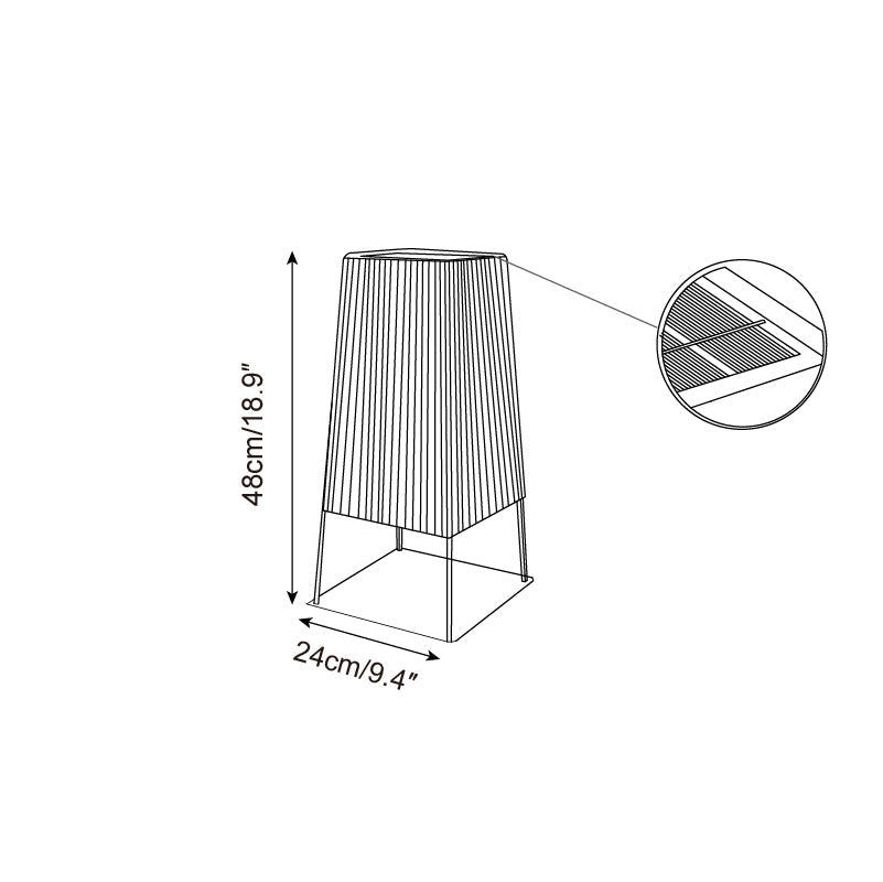 Solara Outdoor Post Light – Minu Mart